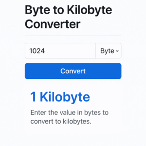 Byte To Kilobyte Converter | How Many Bytes In A KB? 2025